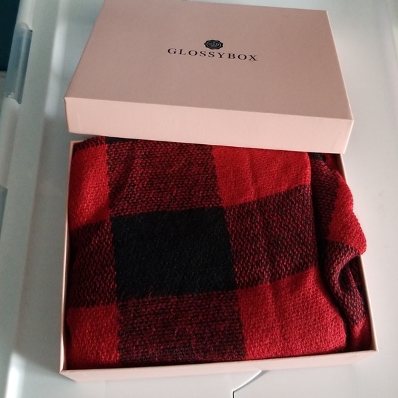 GlossyBox | Accessories | Red Checkered Scarf Street City Glossybox ...